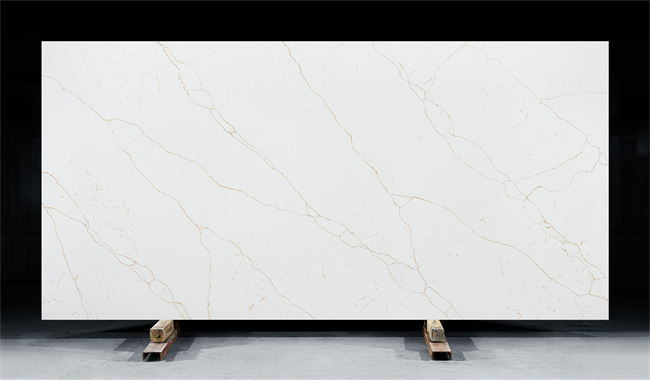 Oro Gold Calcutta Slab Quartz Stone